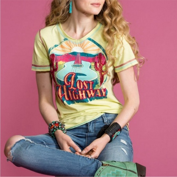 Double D Ranch | Tops | Awesome Nwt Double D Ranch Lost Highway Shirt ...